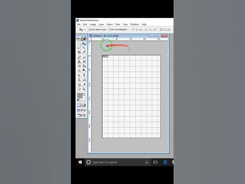 how to remove Grid line in photoshop #photoshop #shorttrick #grid - YouTube