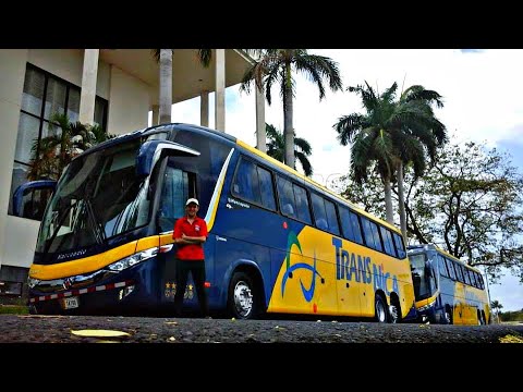 ¡EL PRIMER VIAJE DE LOS MARCOPOLO G7 SCANIA DE TRANSNICA! | EN BUS CON ...