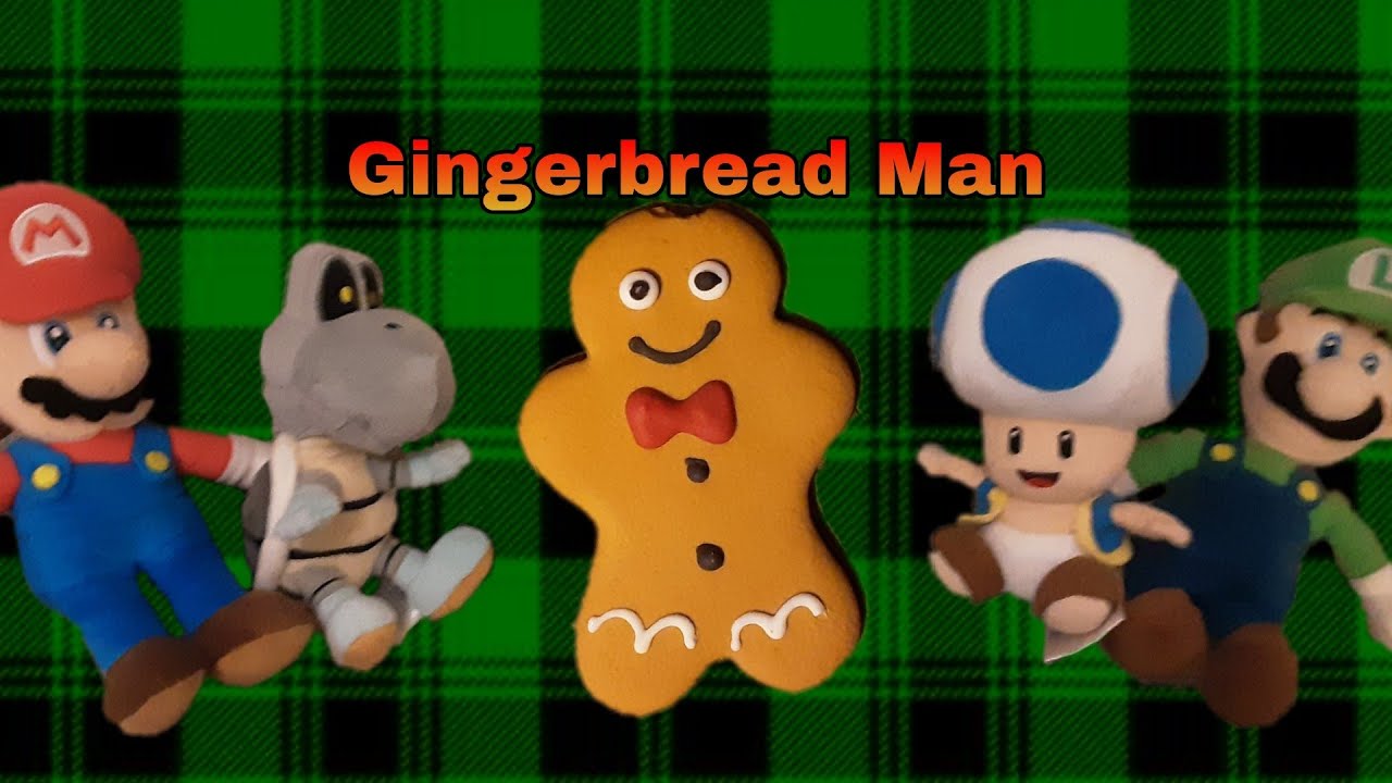 Super Mario Plush ep 40 - Gingerbread Man - YouTube