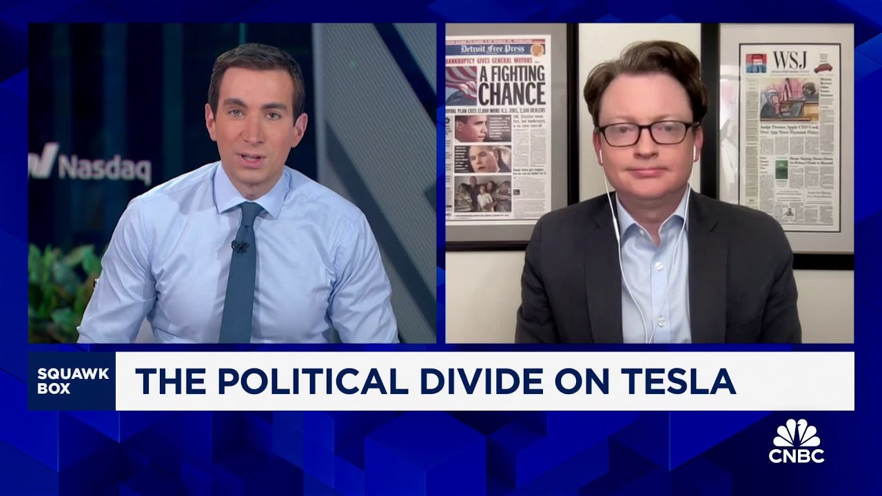 Tesla's Elon Musk problem: WSJ's Tim Higgins on the political divide ...