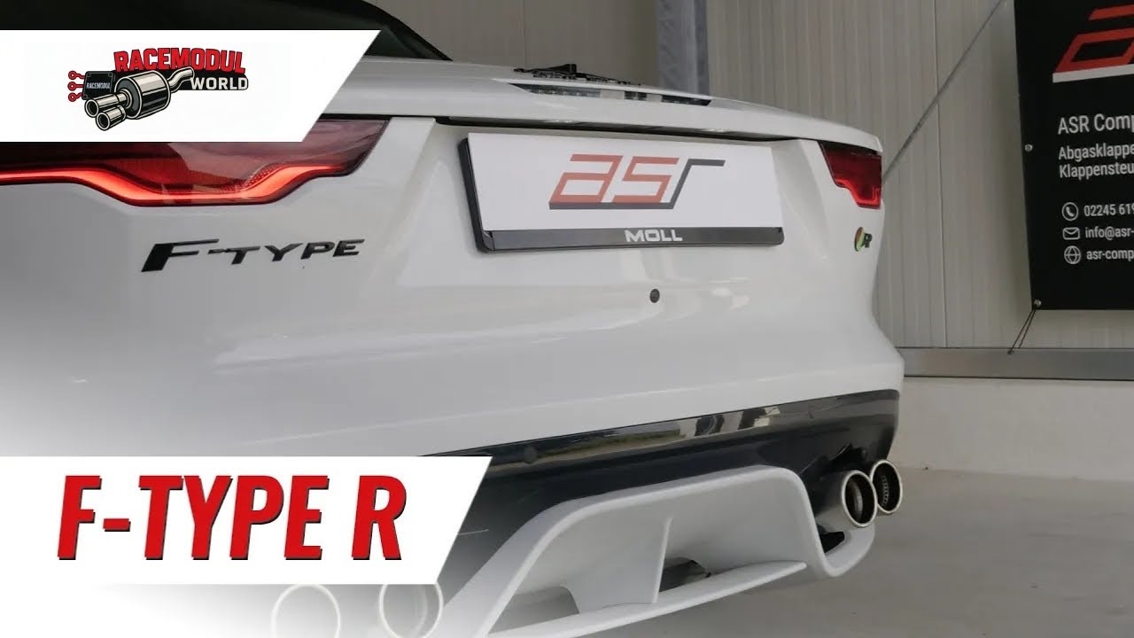 Klappensteuerung Jaguar F-Type R - Maximaler Sound - asr component ...