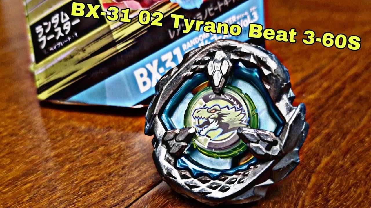 Review BX-31 Tyrano Beat 3-60S |Beyblade X - YouTube