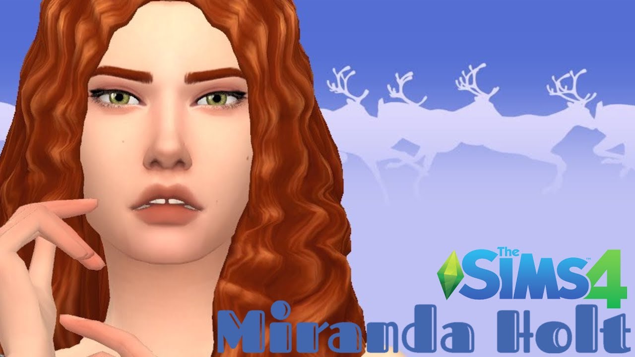 Miranda Holt | The Sims 4 // Create-a-Sim + CC List - YouTube