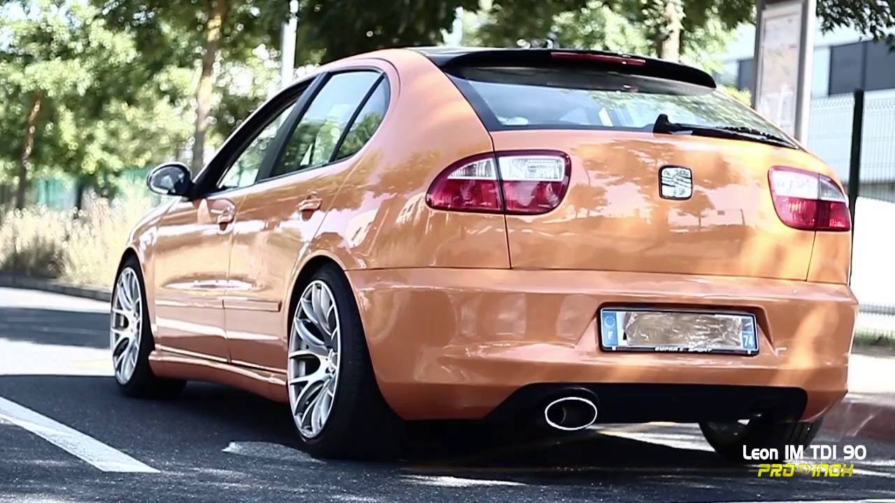 Seat leon 1M TDI ligne complete proinox - YouTube