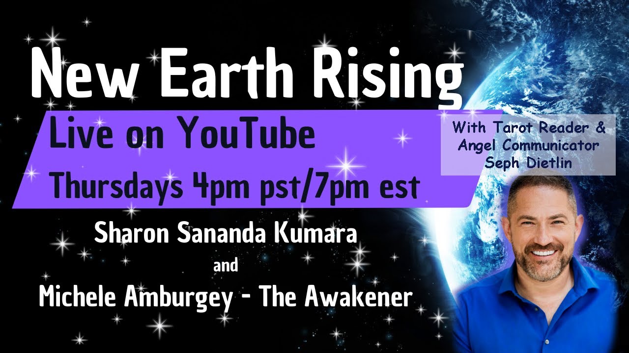 New Earth Rising Live with Tarot Reader & Angel Communicator - YouTube