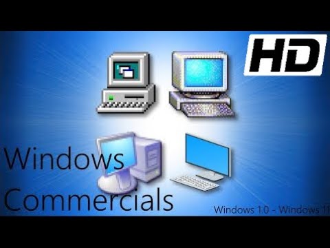All Windows Commercials in HD! (Remastered Commercials)