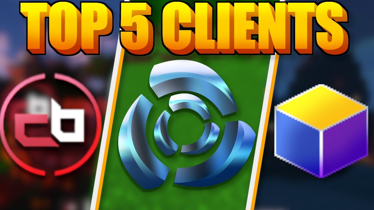 The TOP 5 Clients in MCPE 1.19! - Minecraft Bedrock Edition! ( Best ...