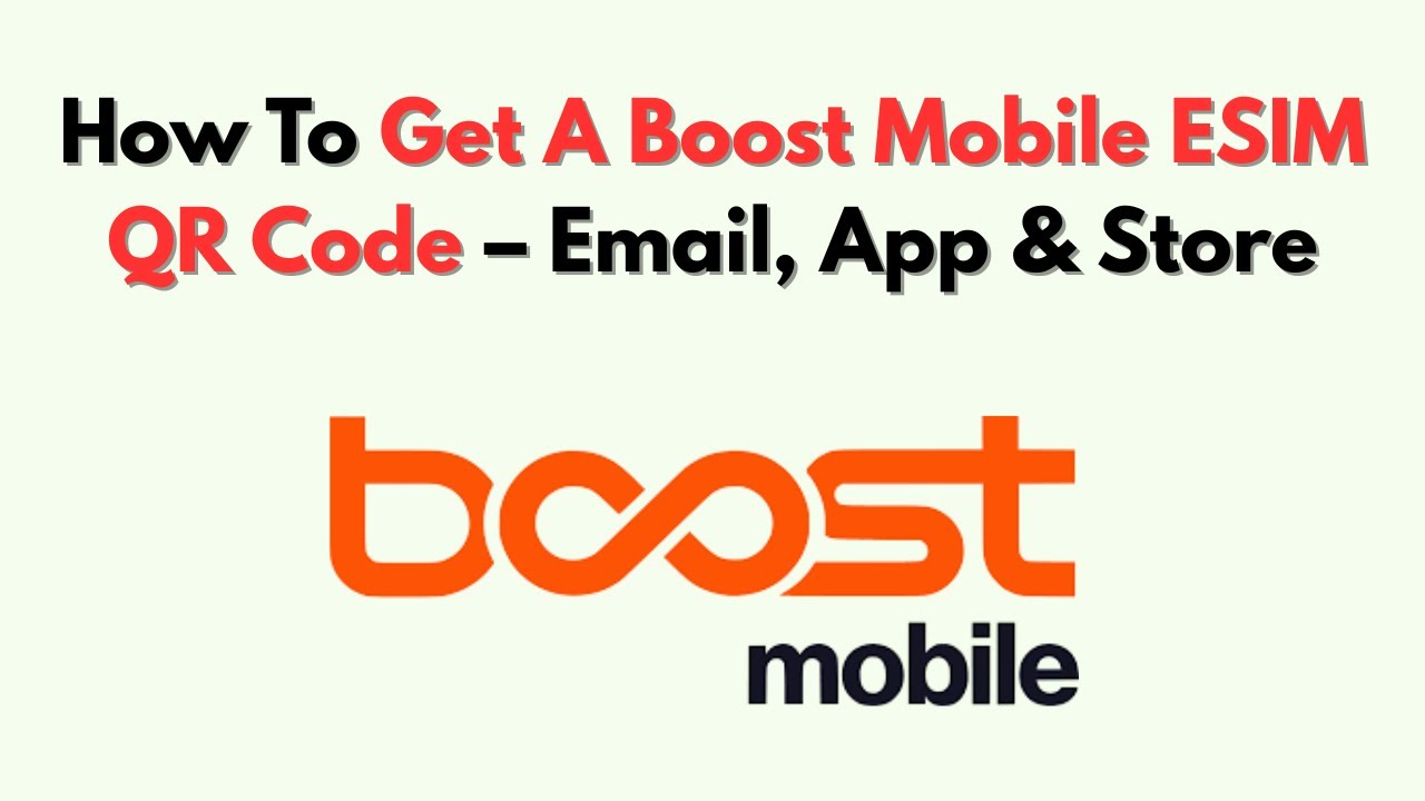 Boost Mobile Esim Qr Code