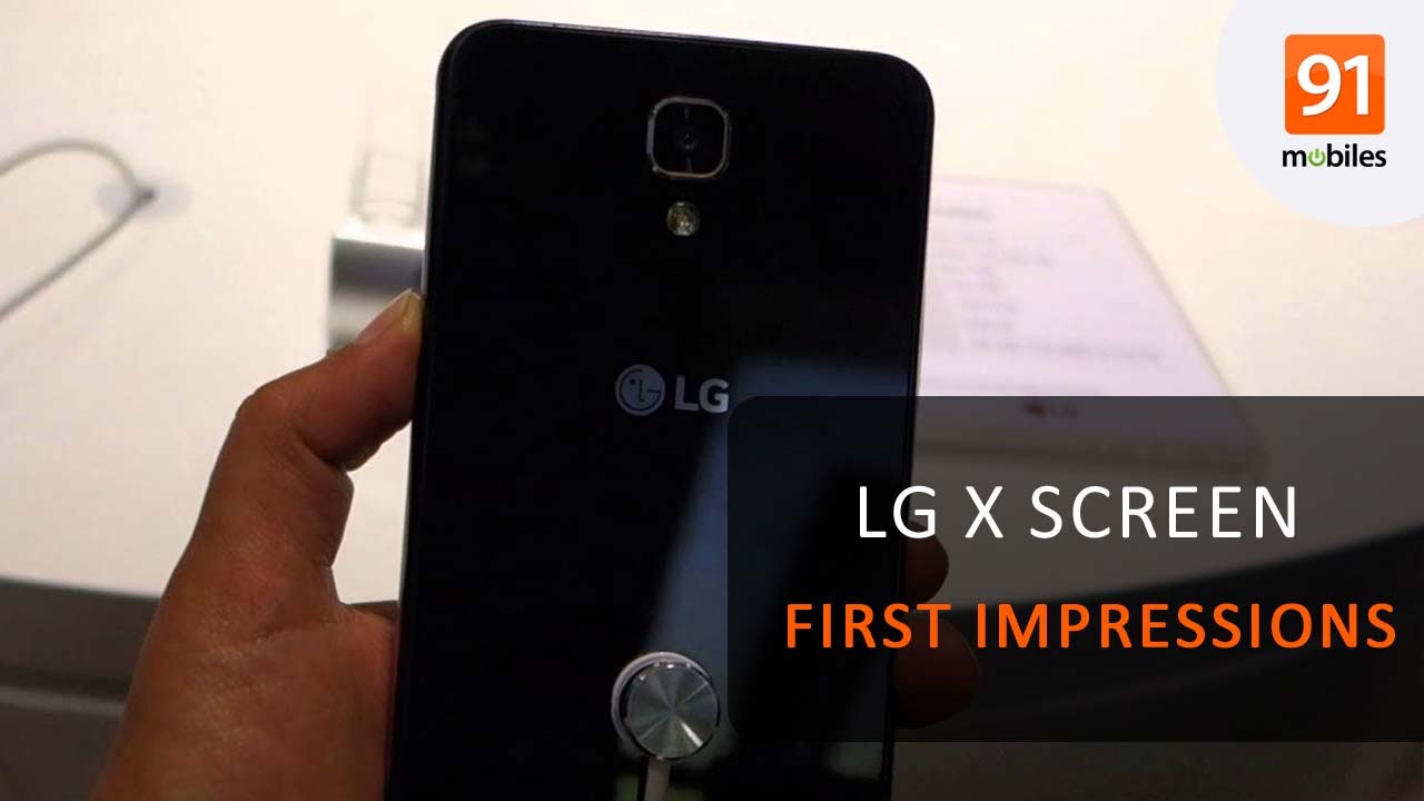 LG X screen: First Look | Hands on | Price - YouTube