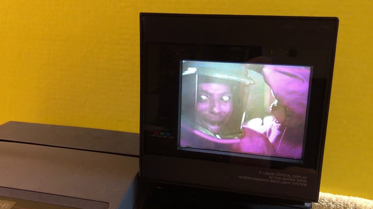 Hitachi VT-LC50A Very Rare Vintage Compact VHS Player - YouTube