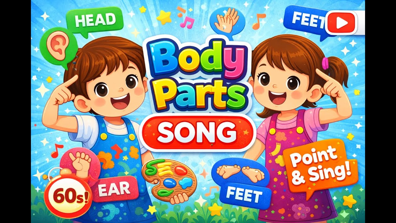 Body Parts Song Point & Sing! - YouTube