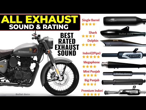 Top Rated Exhaust For New Royal Enfield Classic 350 | All Exhaust Sound & Details