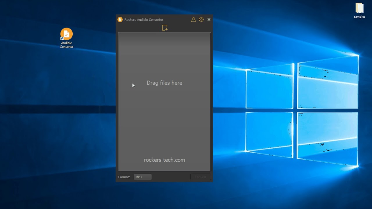 How to convert aa or aax file to mp3 - YouTube