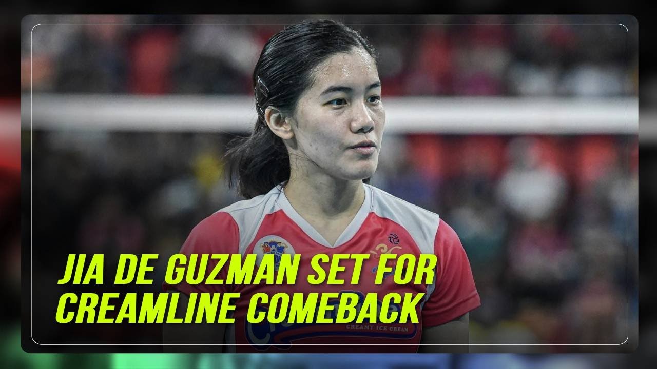 When will Jia De Guzman see PVL action for Creamline? | ABS-CBN News ...