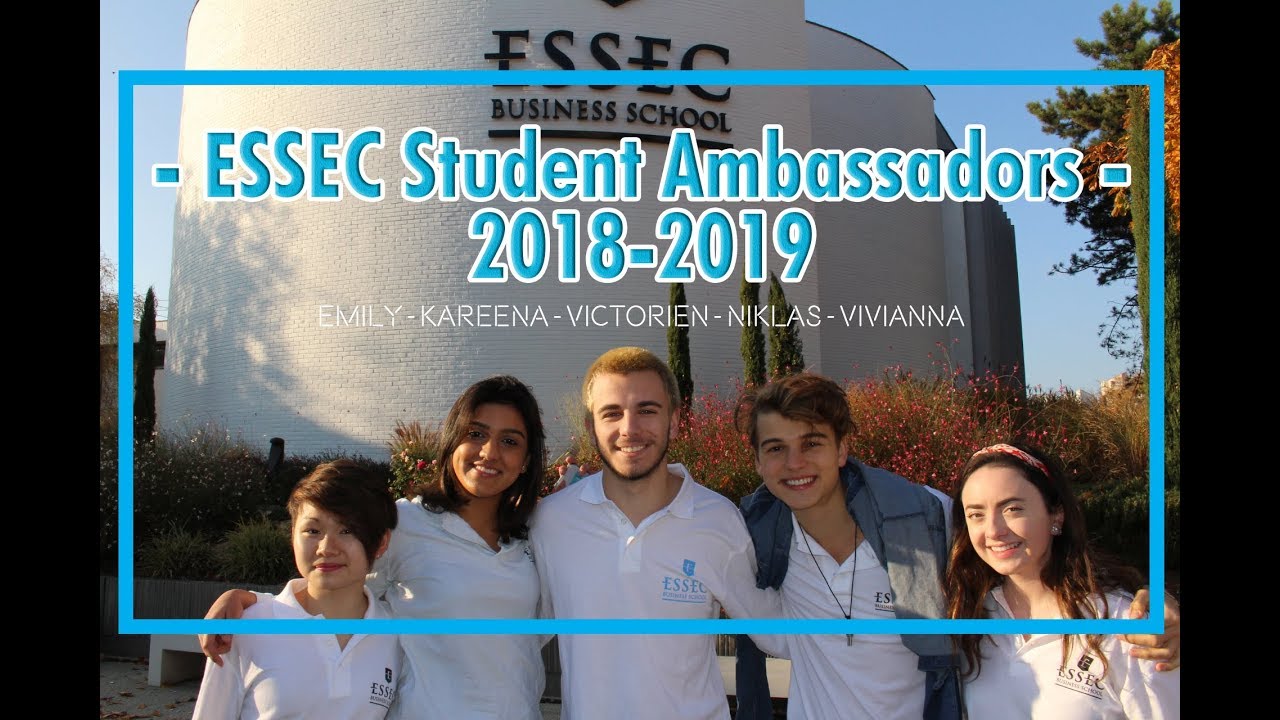 ESSEC Global BBA Ambassadors' team | ESSEC Programs - YouTube