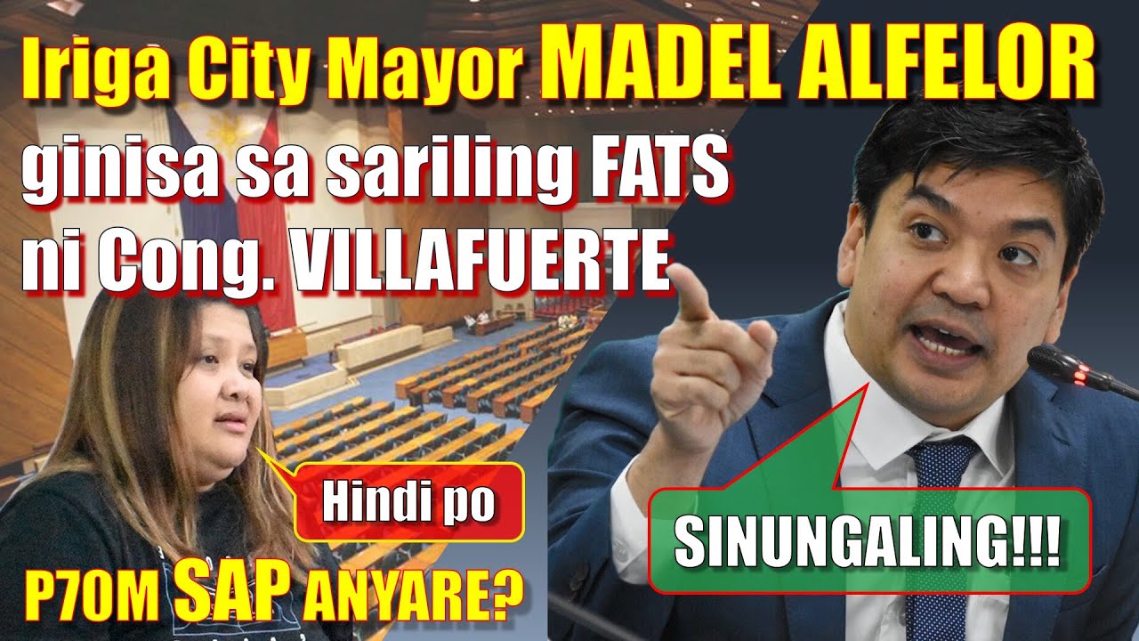 Mayor Madel ALFELOR bistado ni Rep. El Rey VILLAFUERTE sa Anomalya sa ...