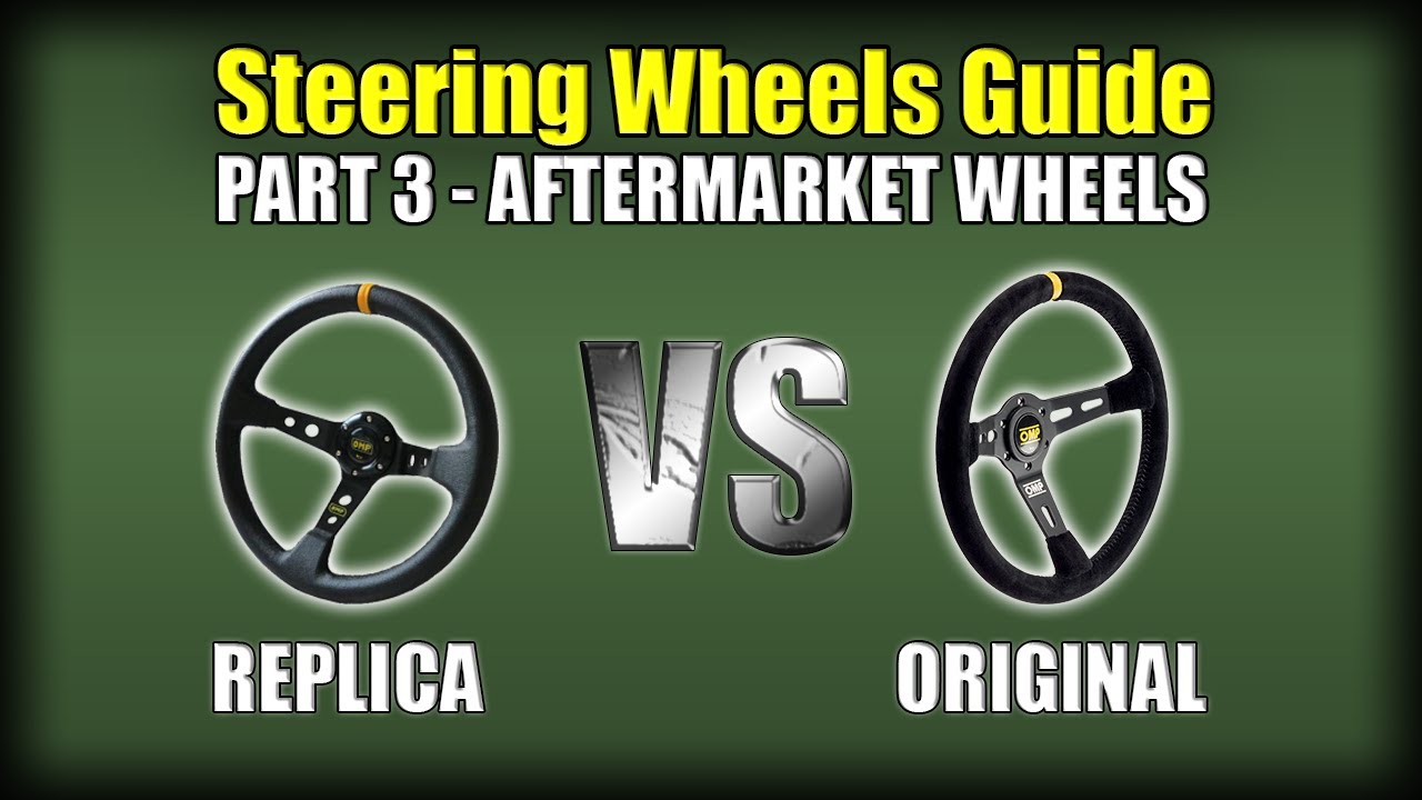 Steering Wheels Guide For Sim Drifting - Aftermarket Wheels (Replica VS ...