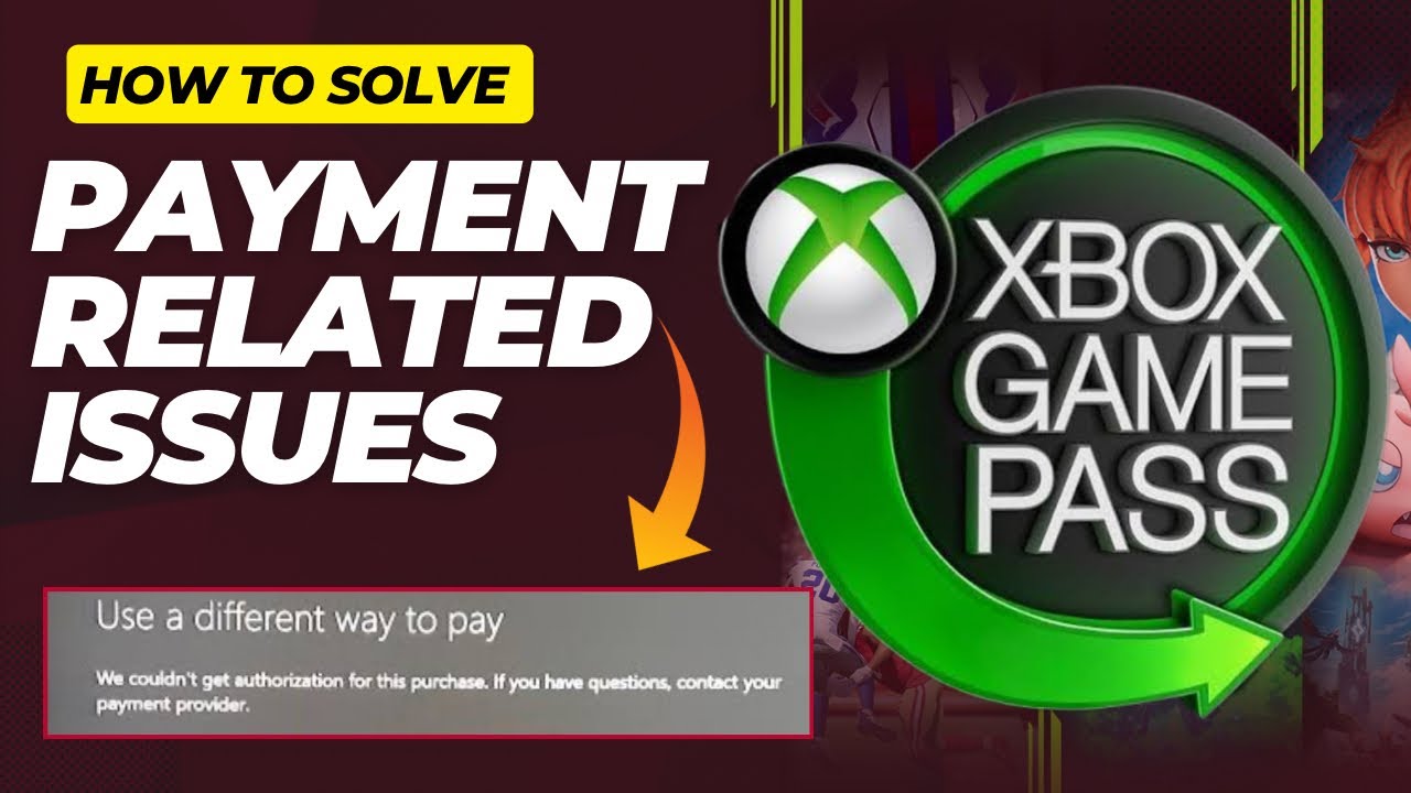 Free Xbox Game Pass Payment Error - YouTube