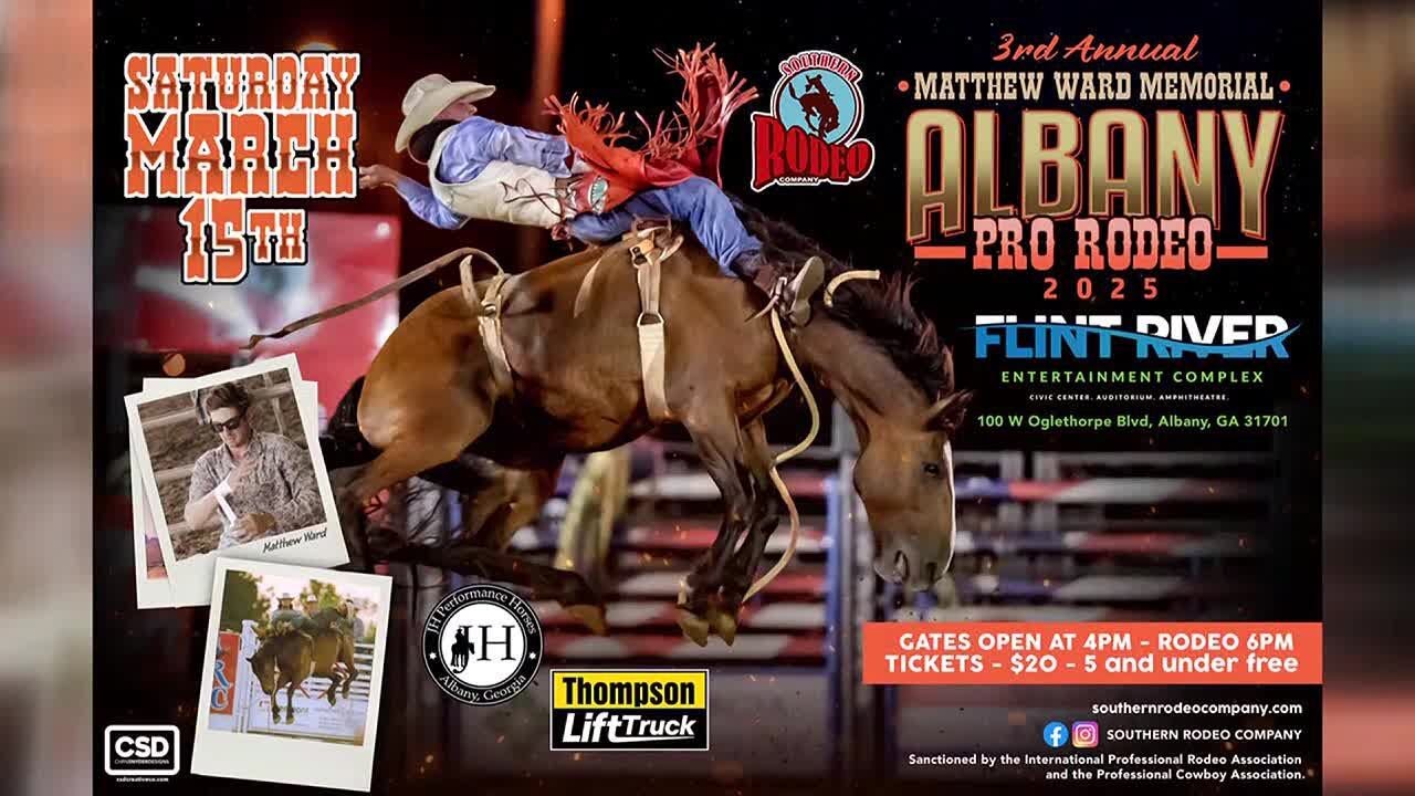 3rd Annual Matthew Ward Memorial - Albany Rodeo - YouTube
