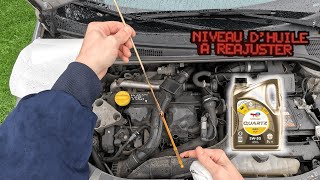 How to check your oil level / CLIO