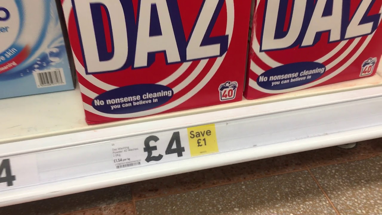Retro Daz washing powder - YouTube