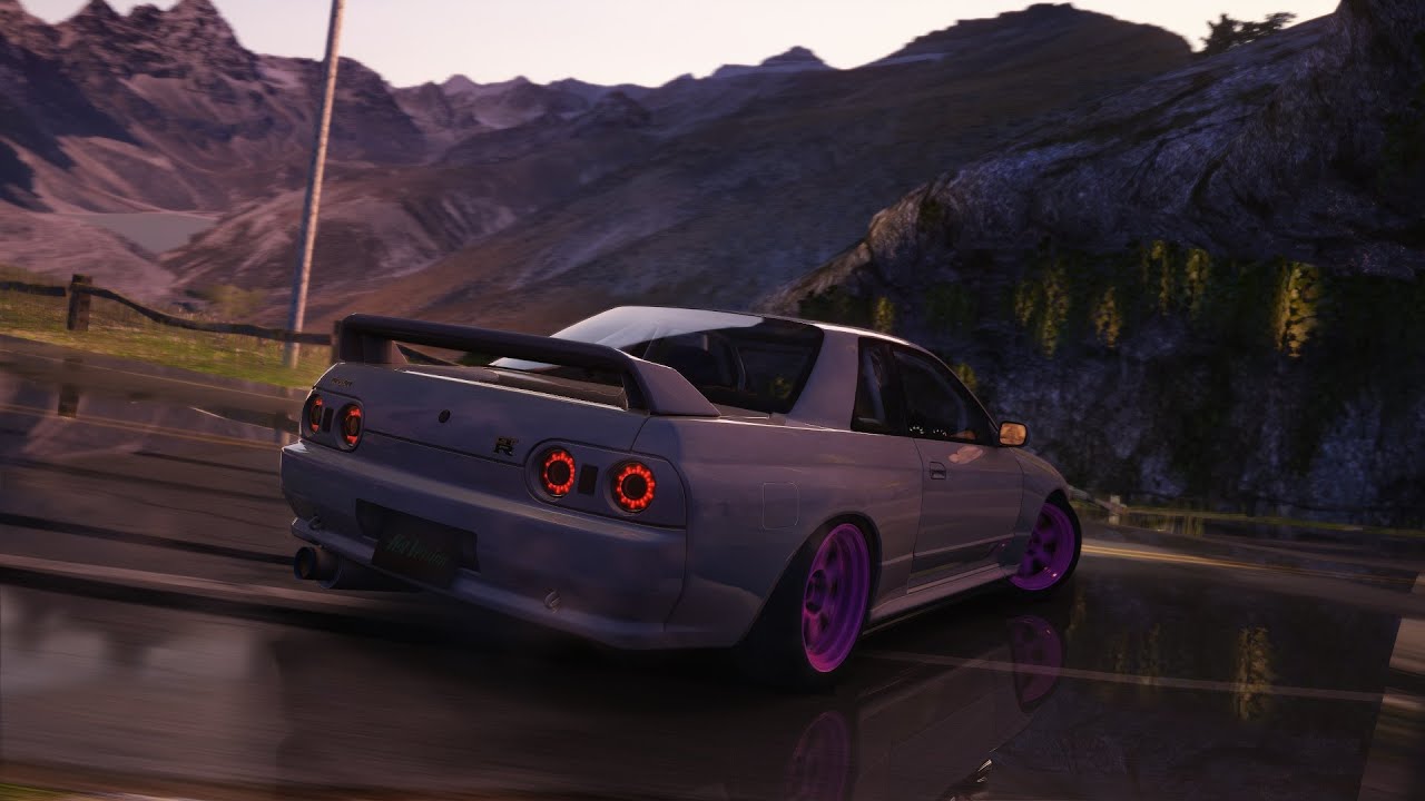 R32 GTR Drifting on Hillside Park - Assetto Corsa - YouTube