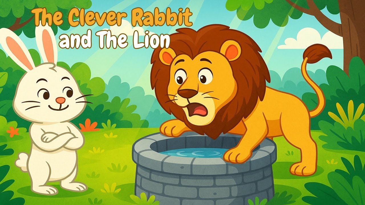 Lion and Rabbit Story | Clever Rabbit Saves the Jungle | Kids Animated ...