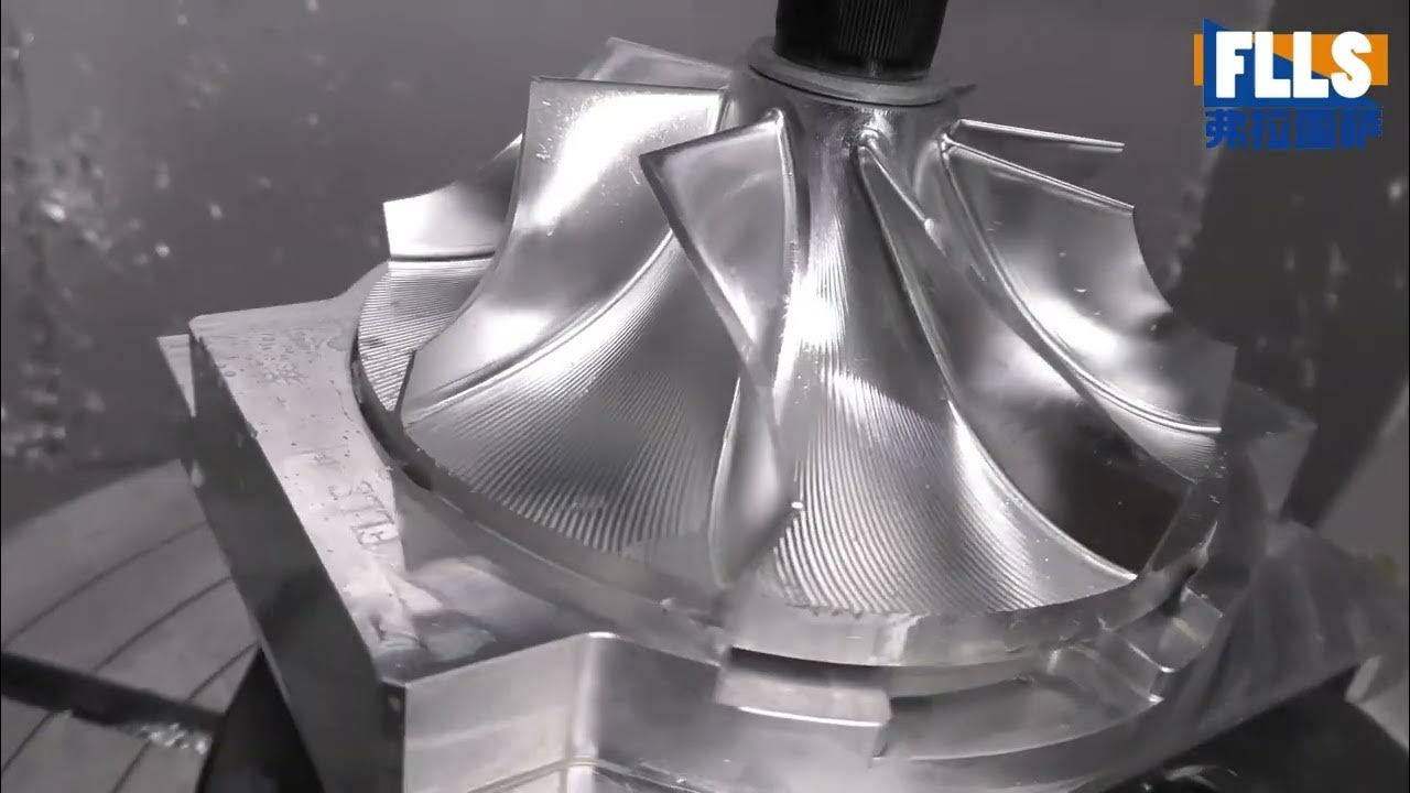 5 axis simultaneous cnc machine machining center manufacturer - YouTube