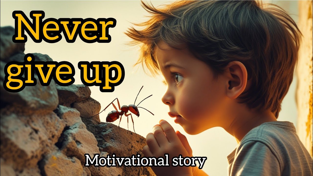 The never give up lesson from an ant | Moral Full short stories ...