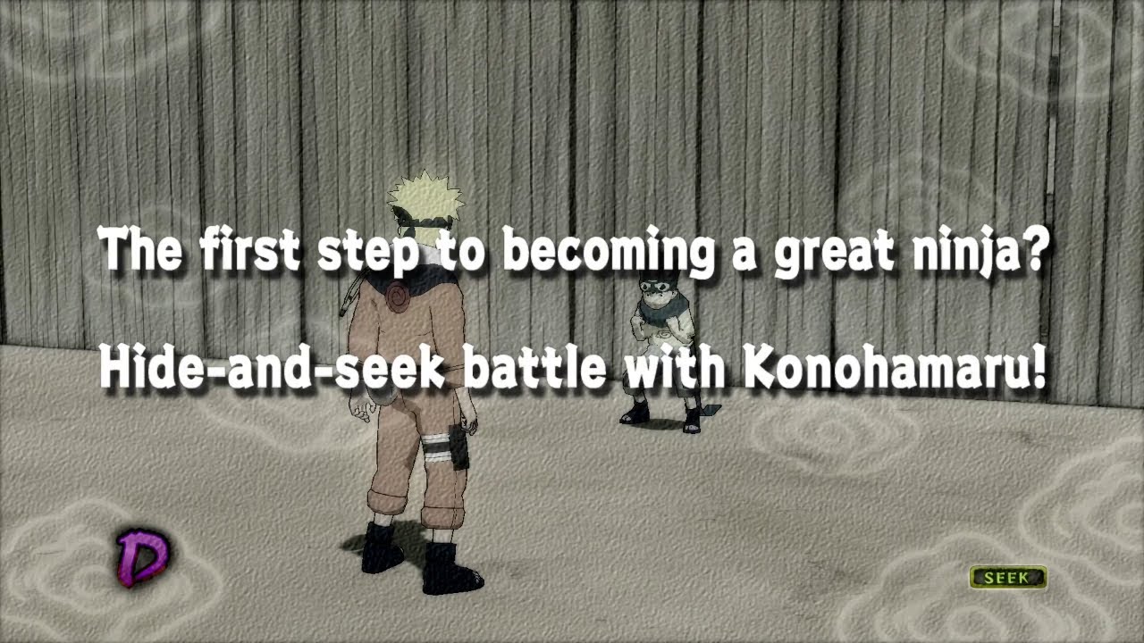 [Rank D] Hide-and-Seek with Konohamaru | Naruto: Ultimate Ninja Storm ...