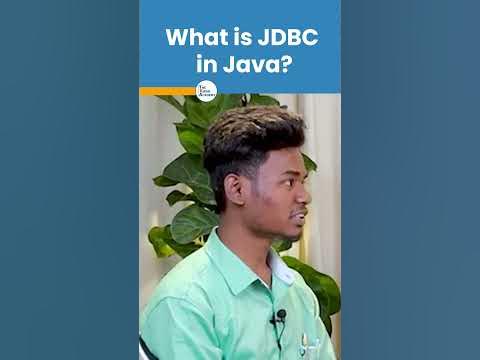 What is JDBC in Java? | Java Interview Question | #shorts #kiransir #java #freshers - YouTube