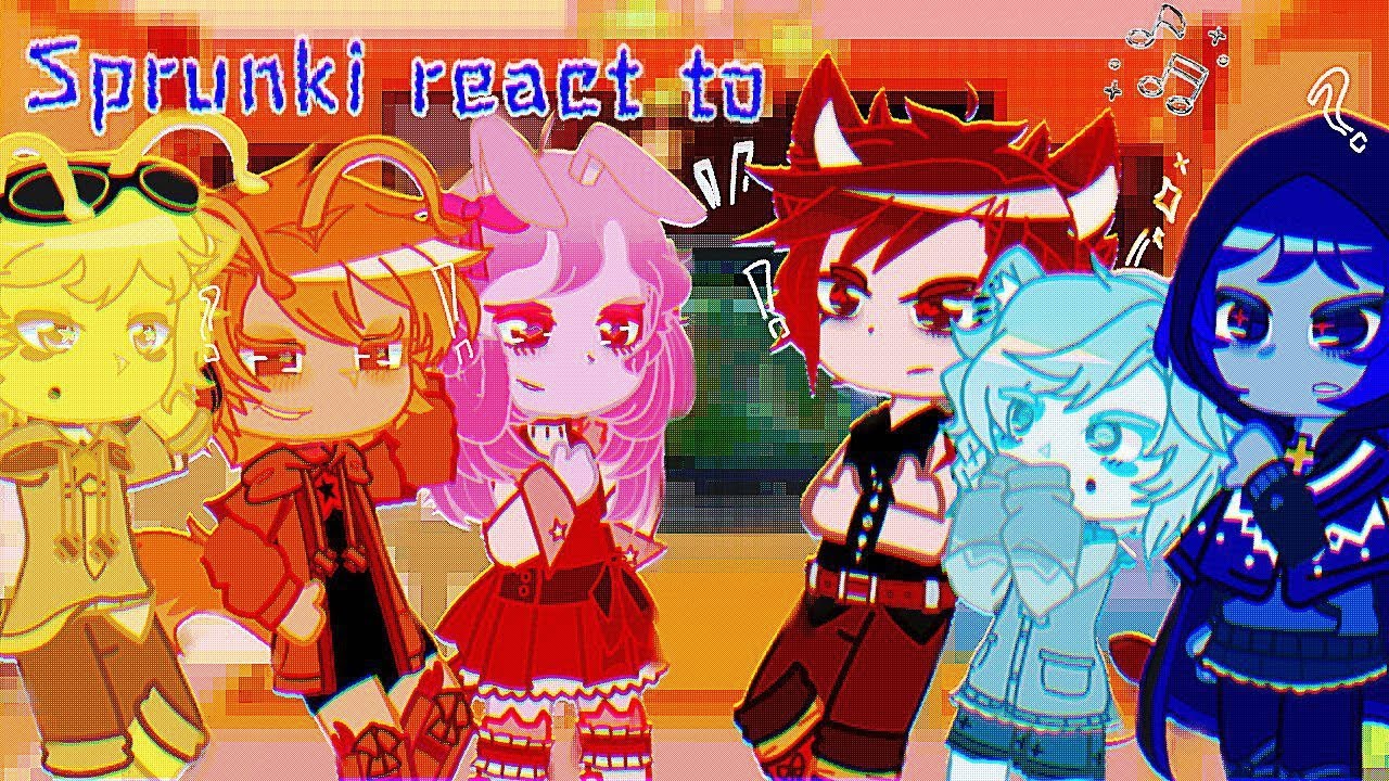 Sprunki react to... //2X - YouTube