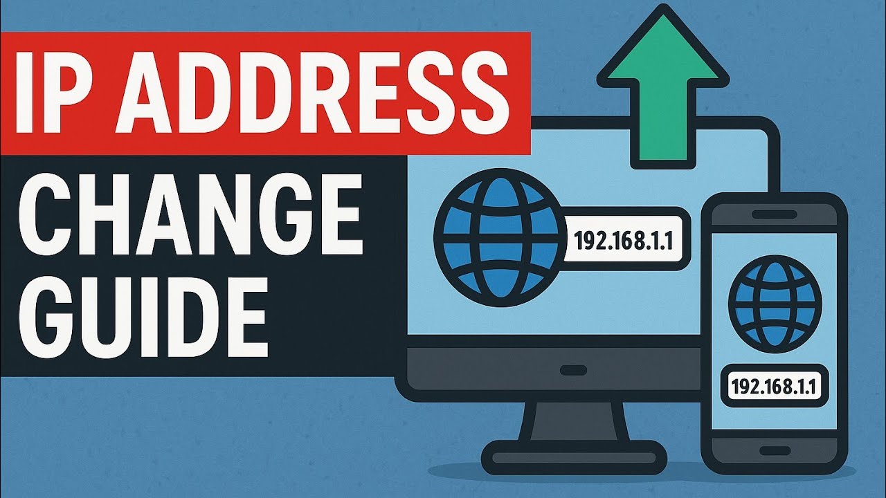 IP Address Kaise Change Kare? | Mobile aur PC Mein IP Address Badalne ...