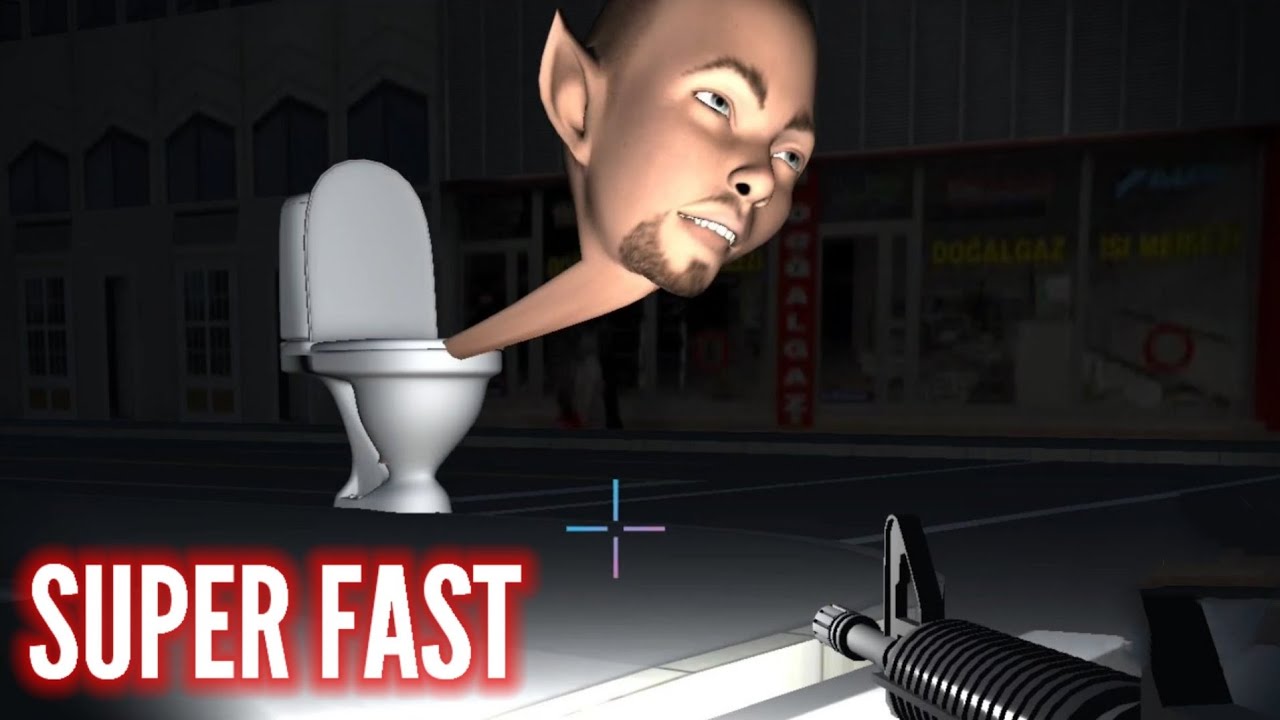 Horror toilet shooter skibidi gameplay - YouTube