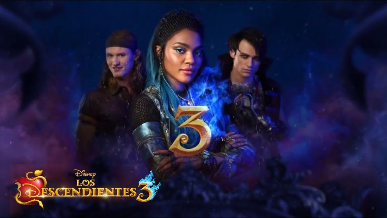 Los Descendientes 3 - Cortinilla #4 - Uma, Gil y Harry | Disney Channel ...