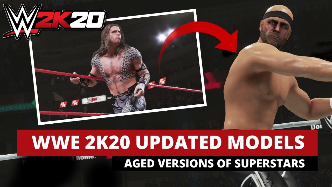 Updated Superstars For WWE 2K20 To Include Aged Models! - YouTube