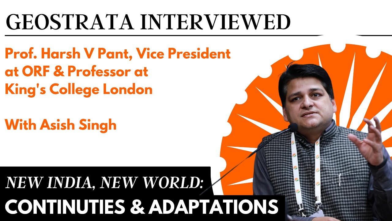 "Institutional Fabric of World Withering Away" | Prof. Harsh V Pant | The Geo Interview - YouTube