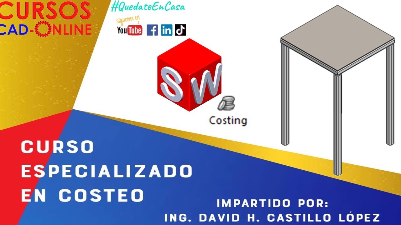 Solidworks Costing Tool: Base de Datos Parte 1 - YouTube