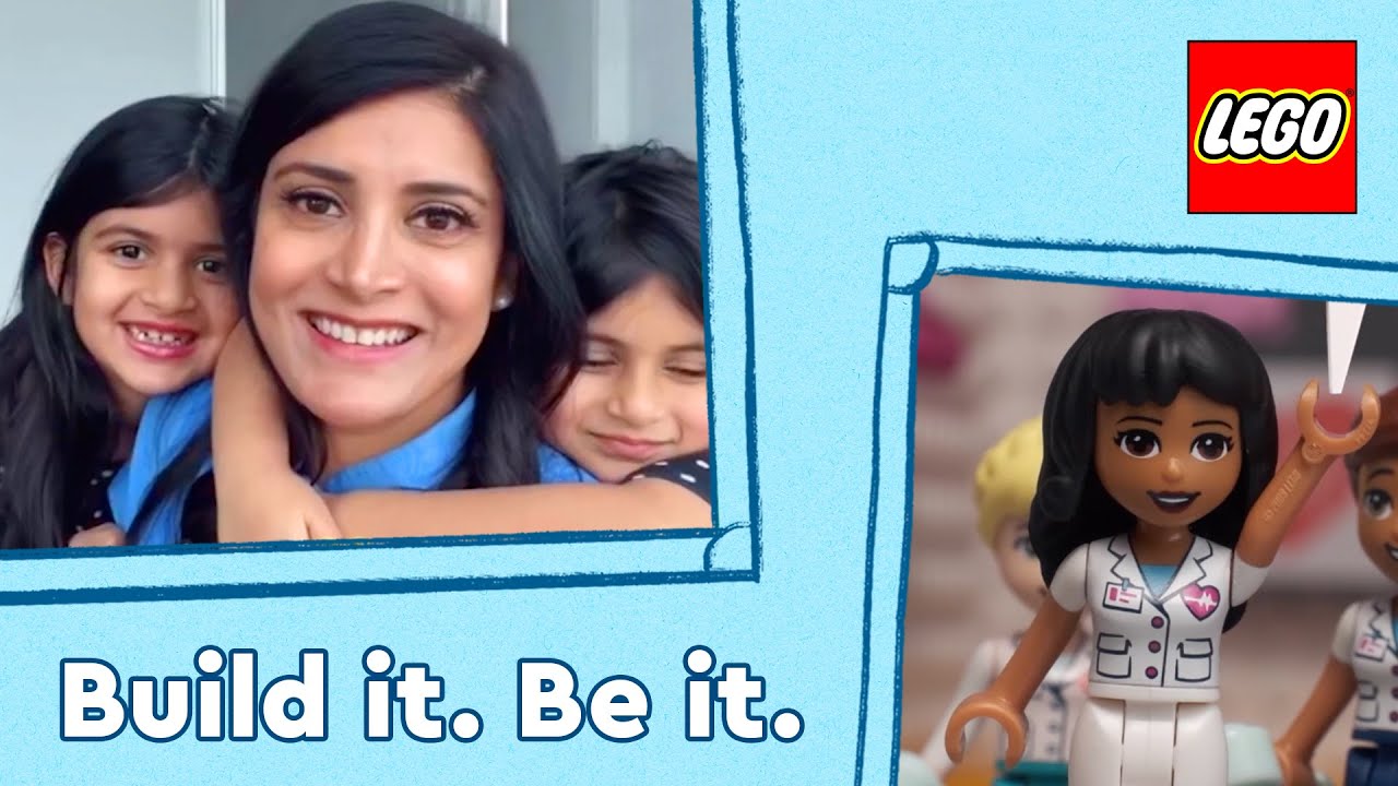 Dr. Inna Husain's Medical Journey | LEGO® Build It Be It - YouTube