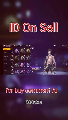 free fire I'd on sell. only in 2000rs. with rare bundle.#shortsviral # ...