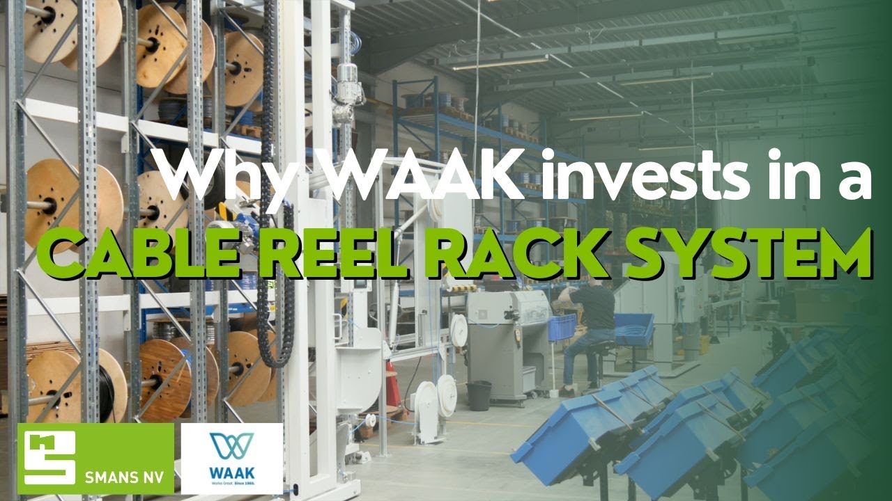 Why company WAAK is investing in a Cable Reel Rack System - YouTube
