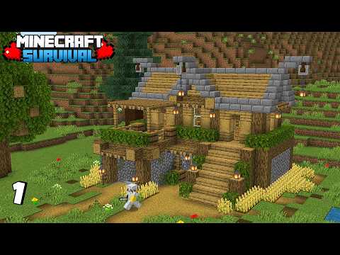 MY CRAZY START IN MINECRAFT SURVIVAL PE🔥 || Minecraft Survival Series PE ep.1 [HINDI]