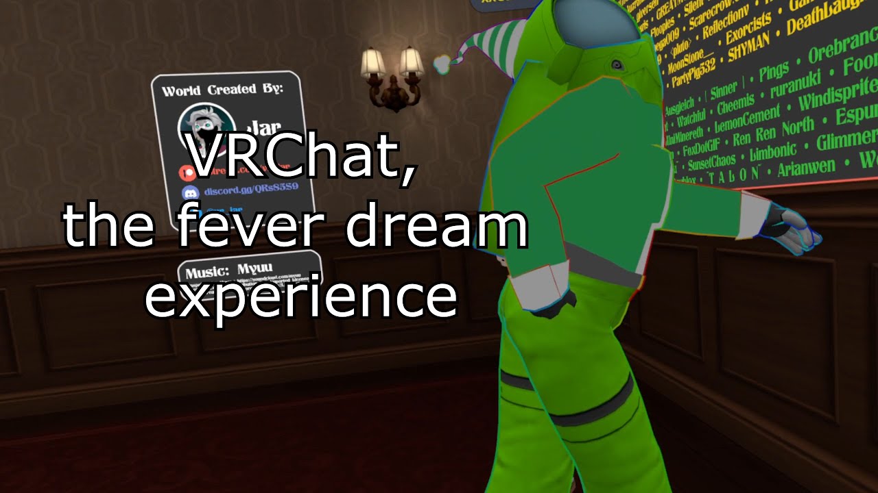 VRChat, the fever dream experience - YouTube