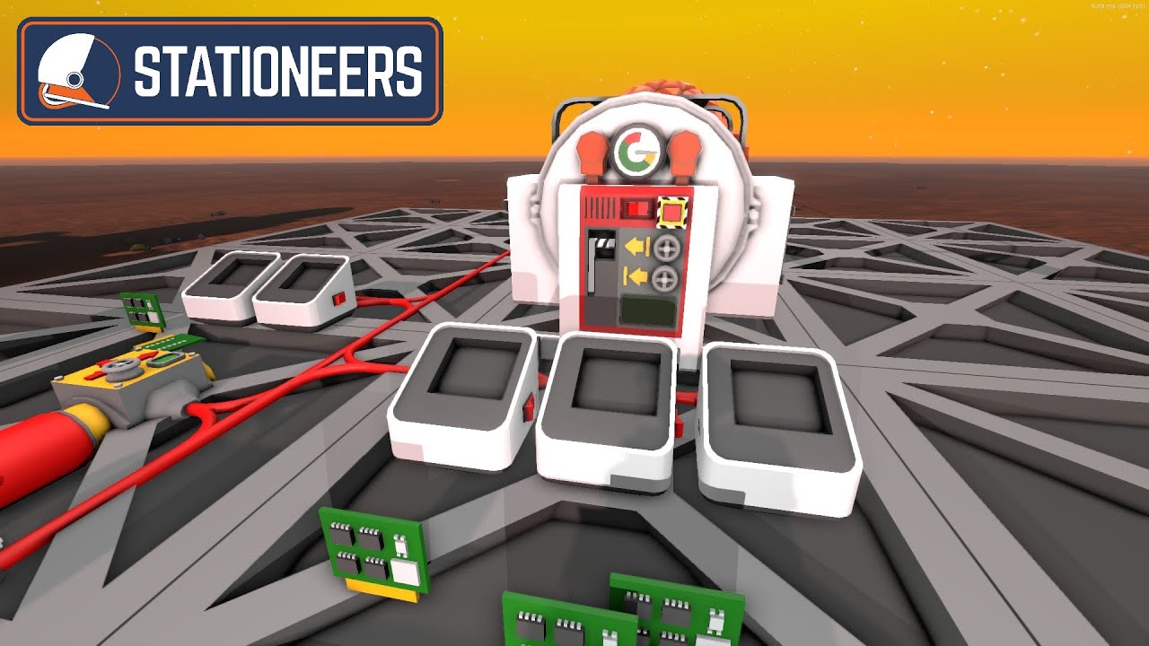 Stationeers Precision furnace build 1 Getting distracted - YouTube