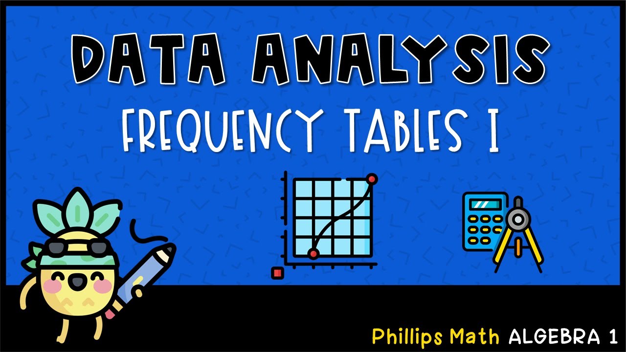Two Way Frequency Tables Part 1 - YouTube
