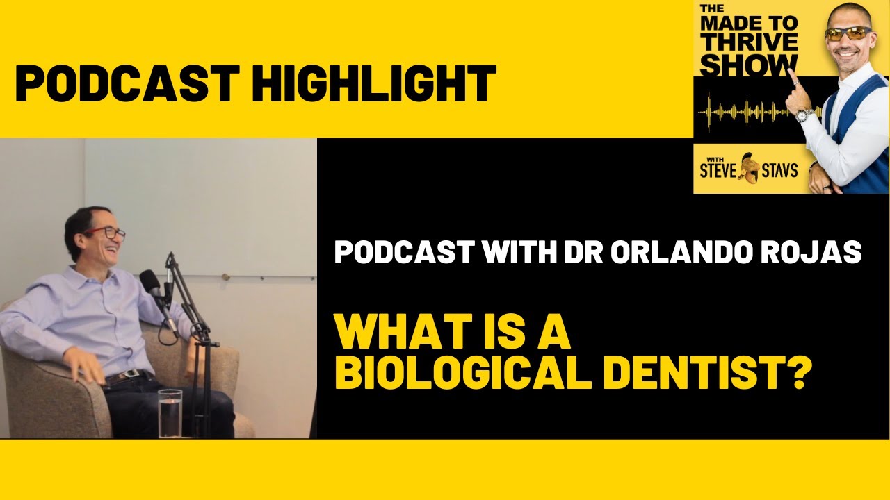 Dr. Rojas Believes in the Bio in Biological Dentist - YouTube