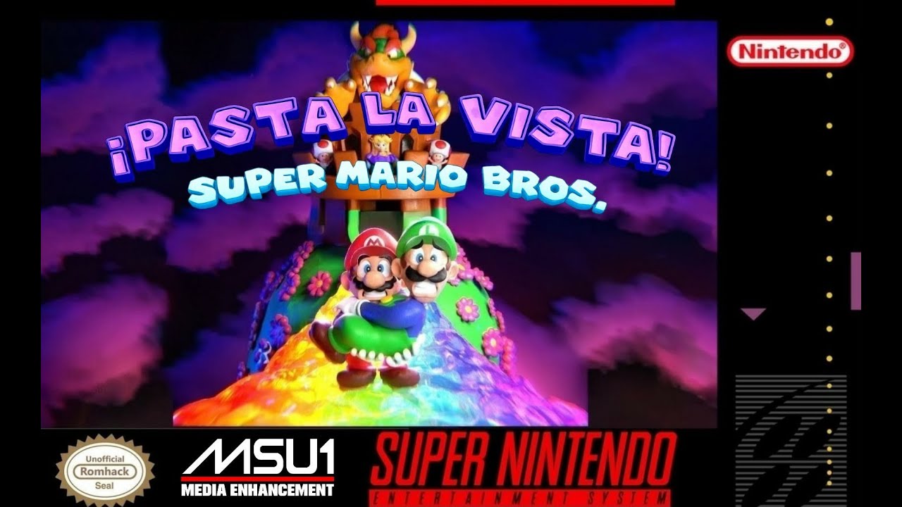 Super Mario Bros: Pasta La Vista! (SMW Hack) [SNES] - YouTube