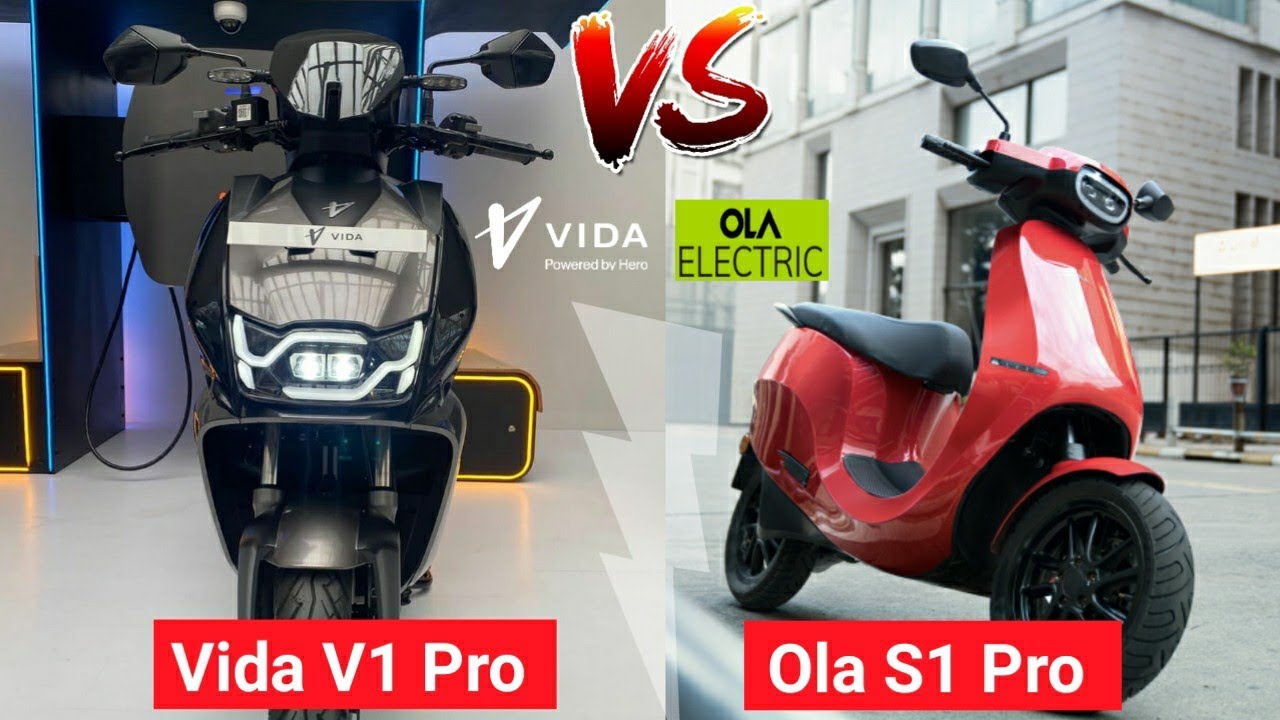 Vida V1 Pro Vs Ola S1 Pro | 💥 Best Electric Scooter? | Range | Top ...