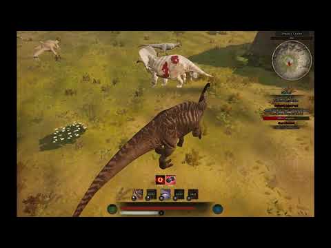 Primordial Tyrants 2 Pachycephalosaurus Bossfight Event - Fighting the ...
