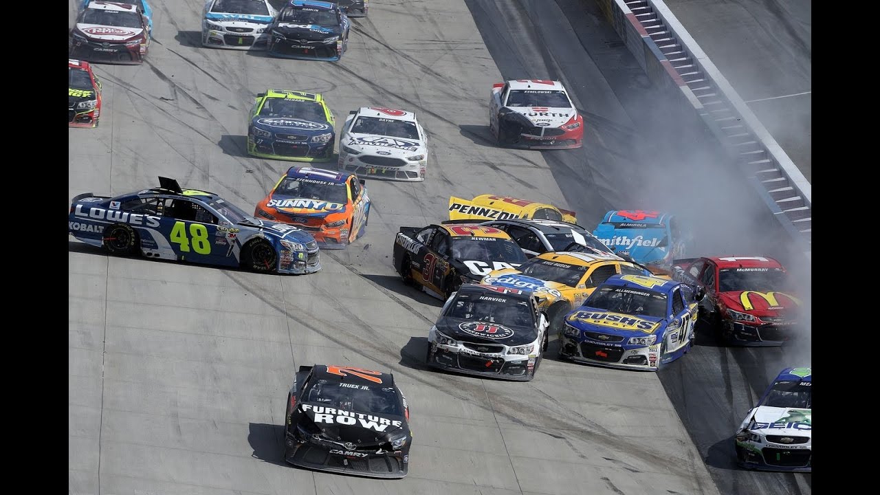 Nascar Crash Compilation Of 2016 - YouTube